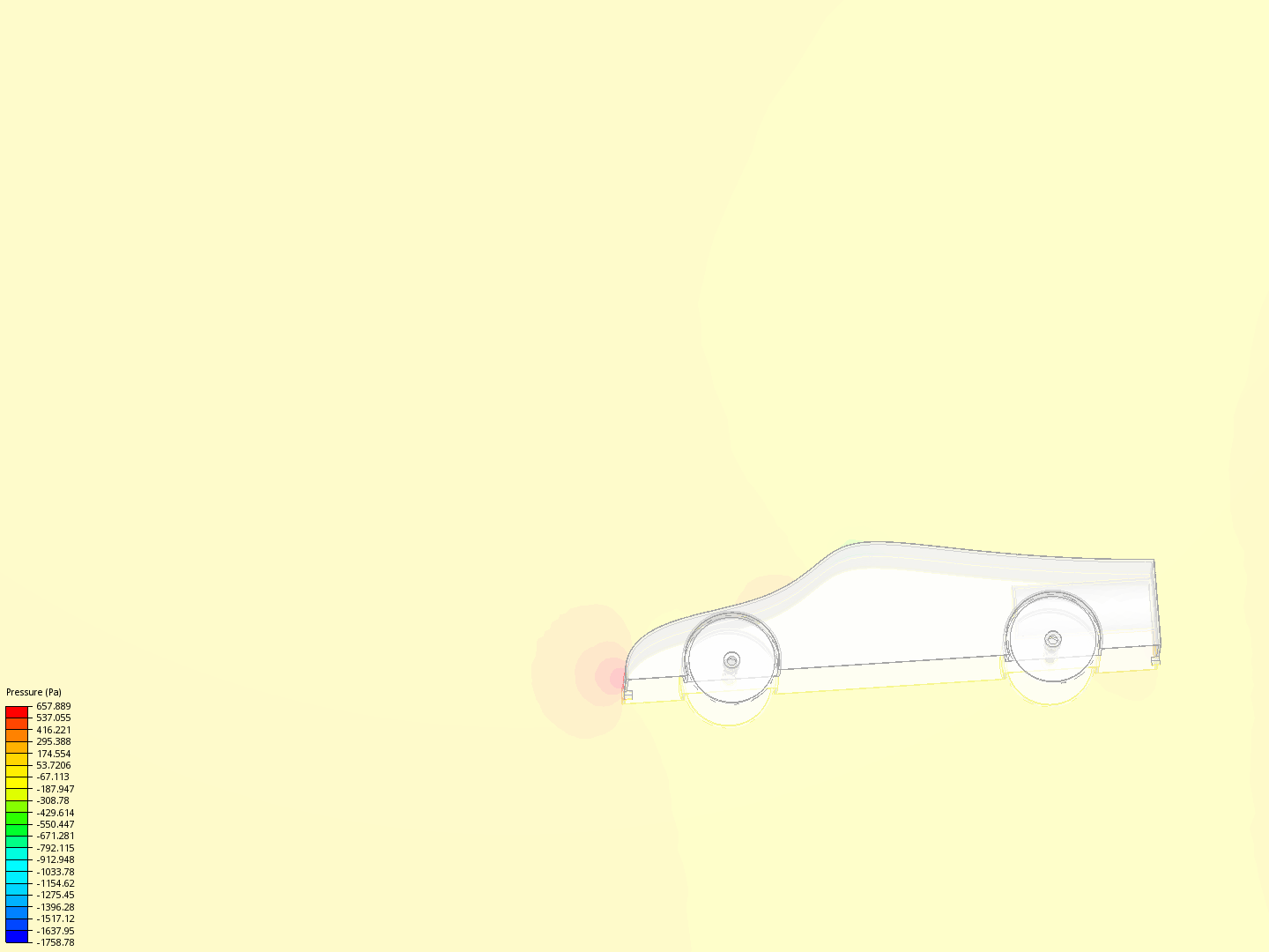 model car test 2 - wheels and road by john_watson | SimScale