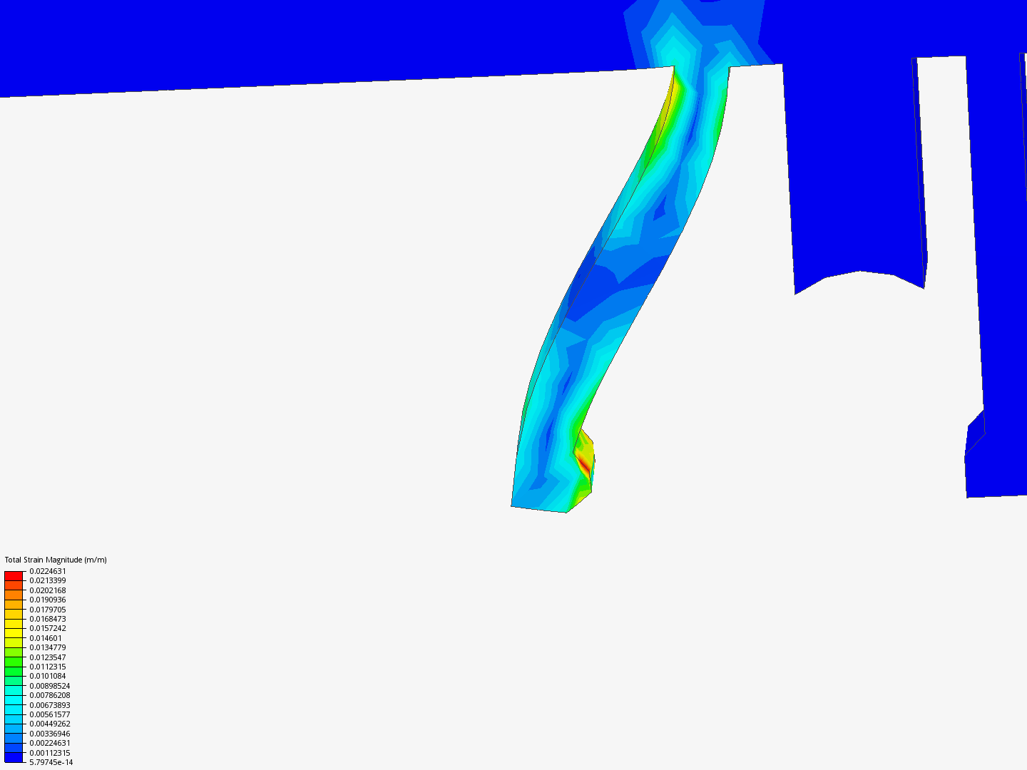 Model Train Snap Fit by jonathon_d_gre | SimScale