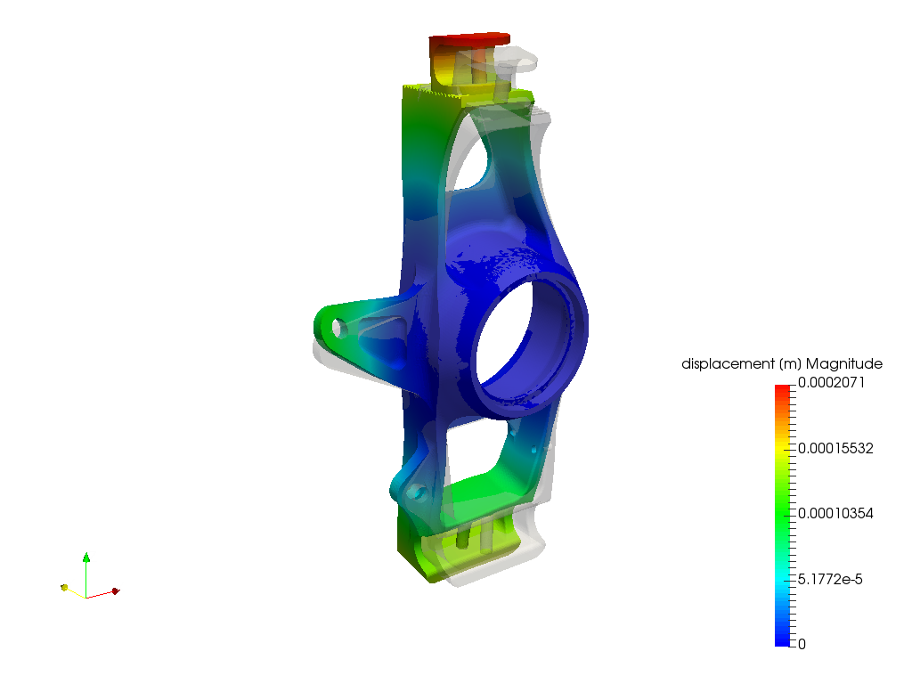 FSAE Knuckle by josearn | SimScale