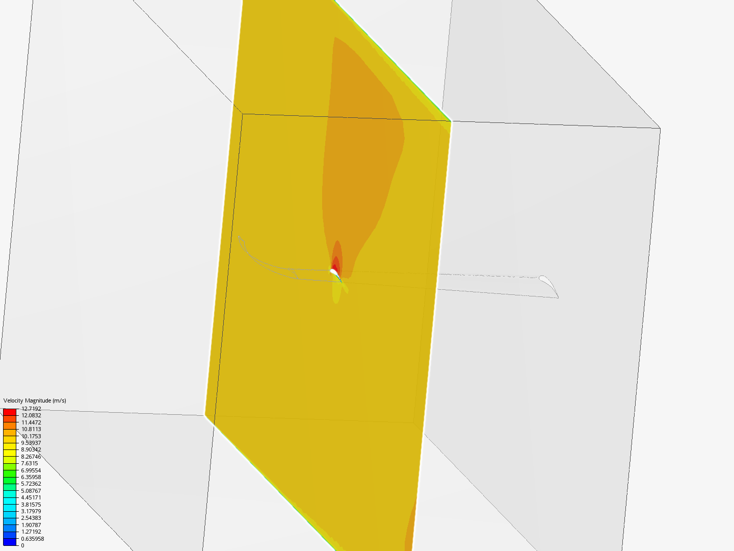 wing comp 0 deg by joshwaztaken | SimScale