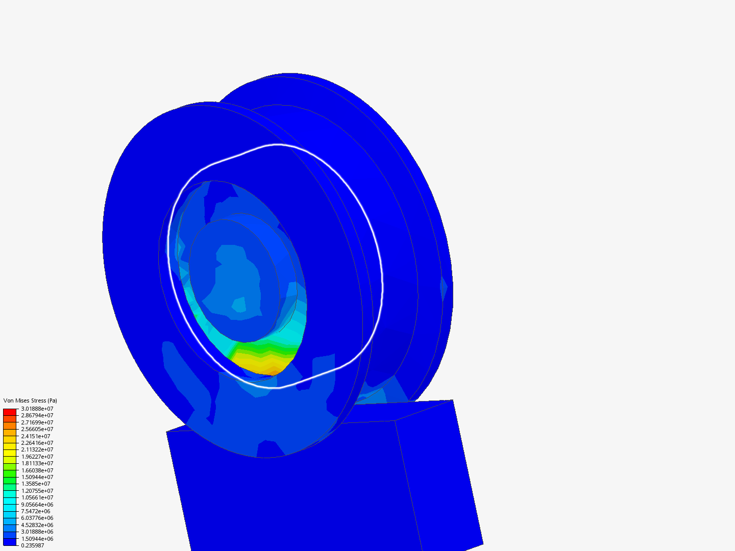 Bearing Simulation by jpclark5000 | SimScale