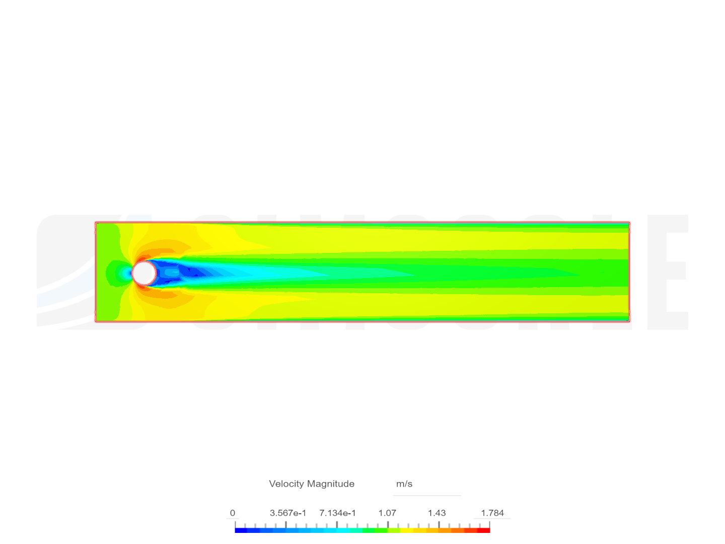 Flow Past Cylinder by jpettine | SimScale