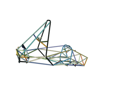Chassis FEA by jphillip2 | SimScale