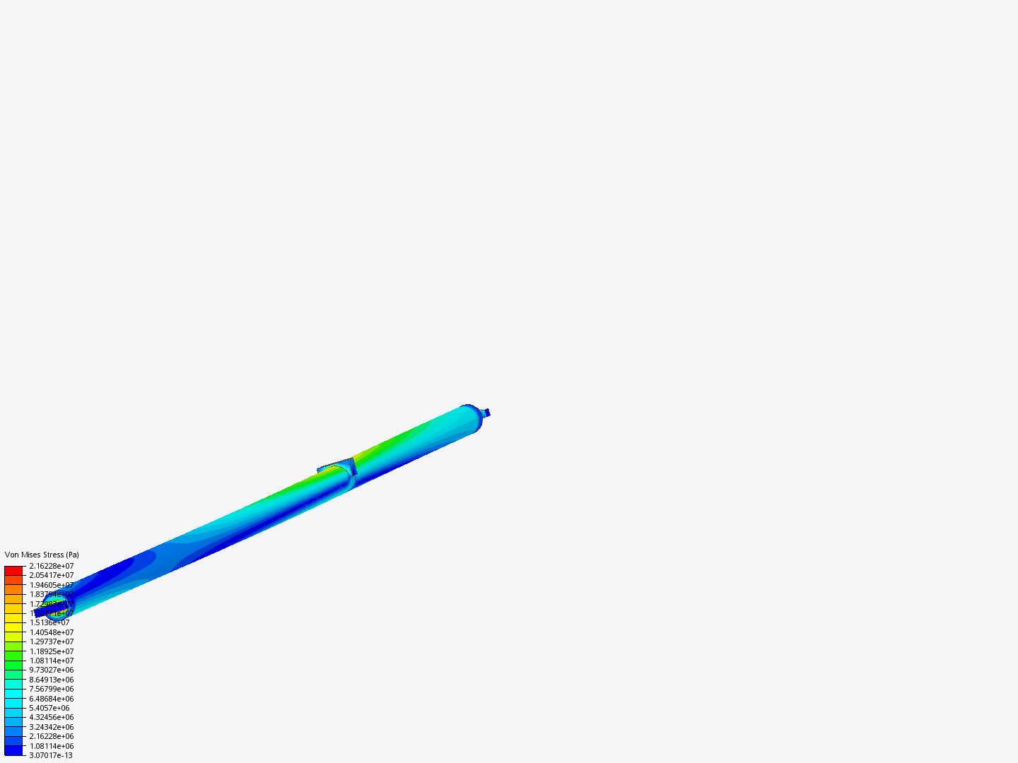 shaft bend test by jpizart | SimScale