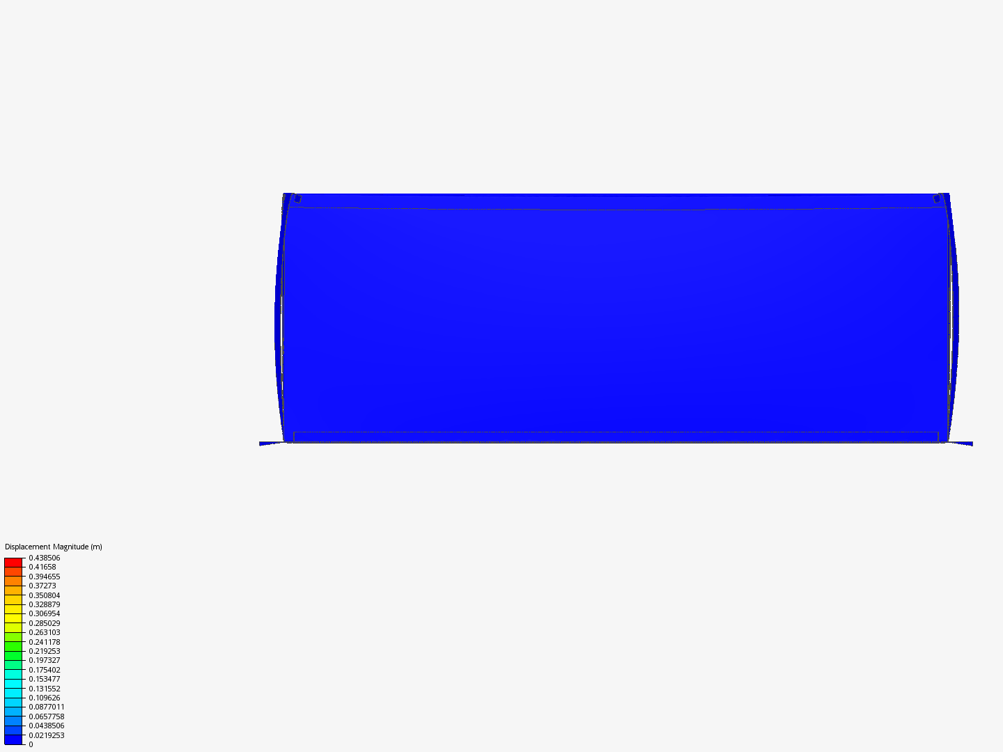 Welded Curb no Stiffener by jpohorca | SimScale