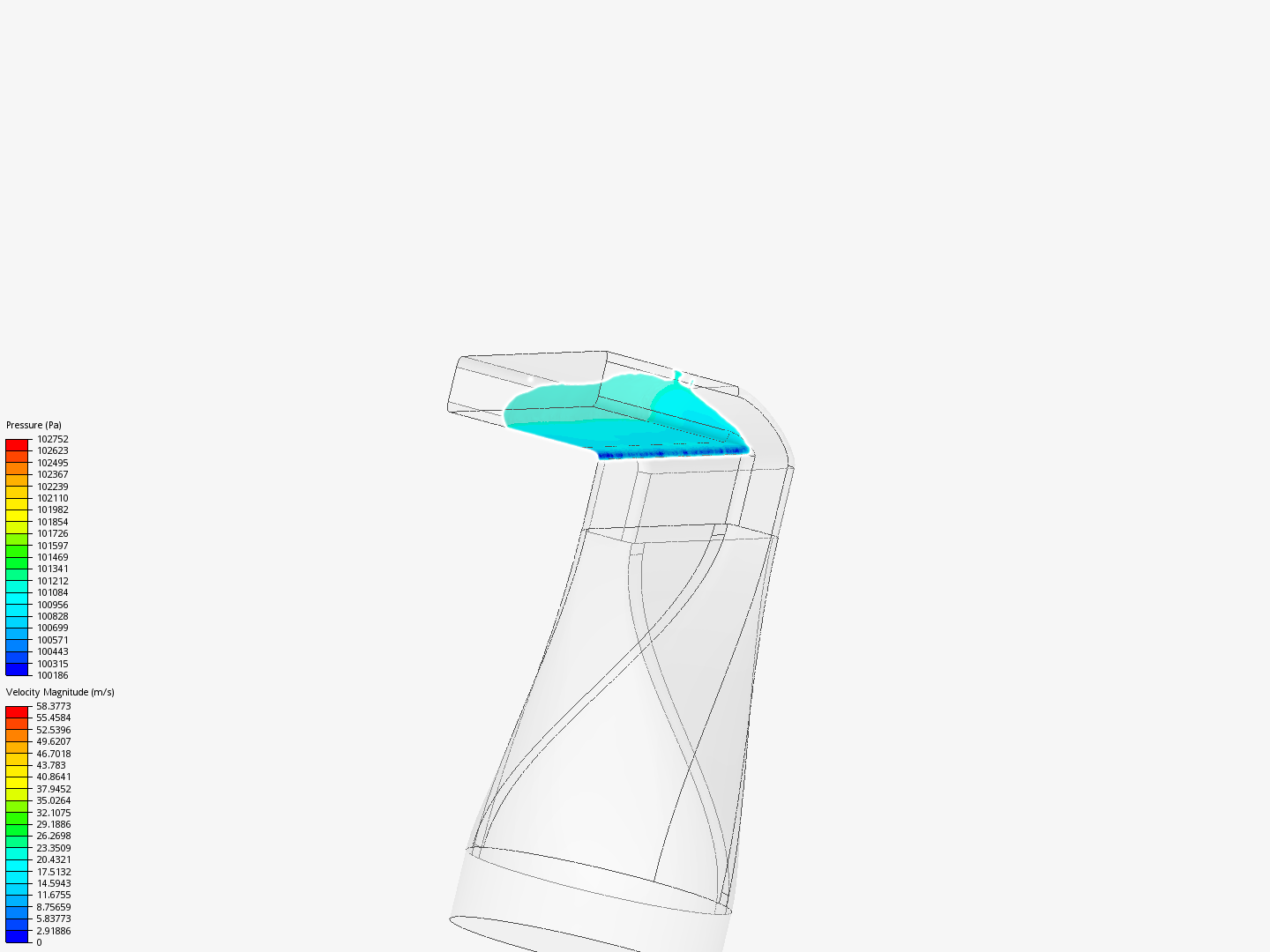 Bed fan adapter by jreimers1 | SimScale