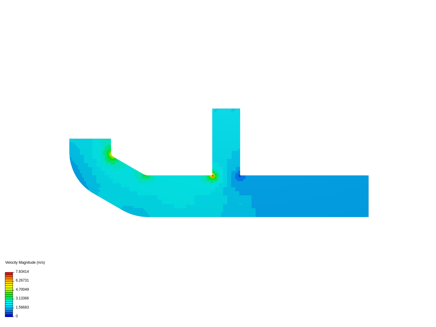 Simple Pipe Internal Flow Sim by jrodolpho_o_leo | SimScale