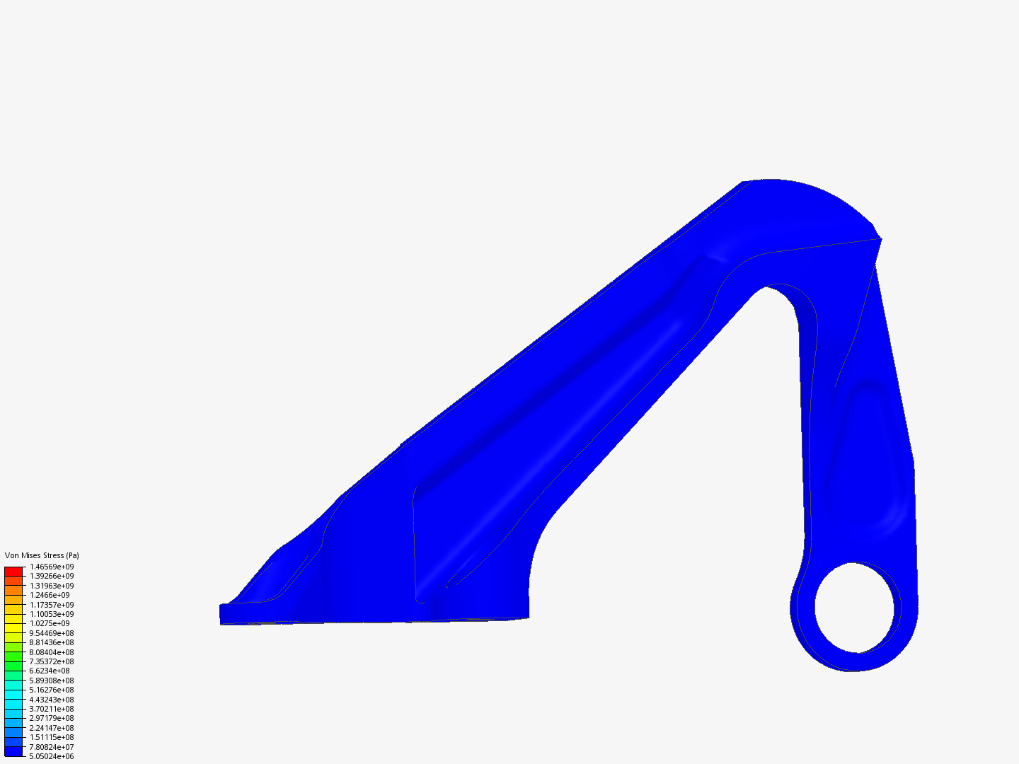 Plate 2: Nonlinear Analysis of Aircraft Engine Bearing Bracket - Copy ...