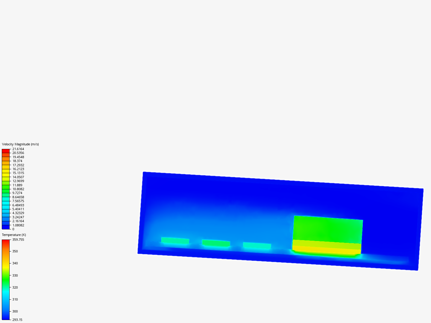 Advanced Tutorial: Thermal Management of an Electronics Box using CHT by junkuih | SimScale