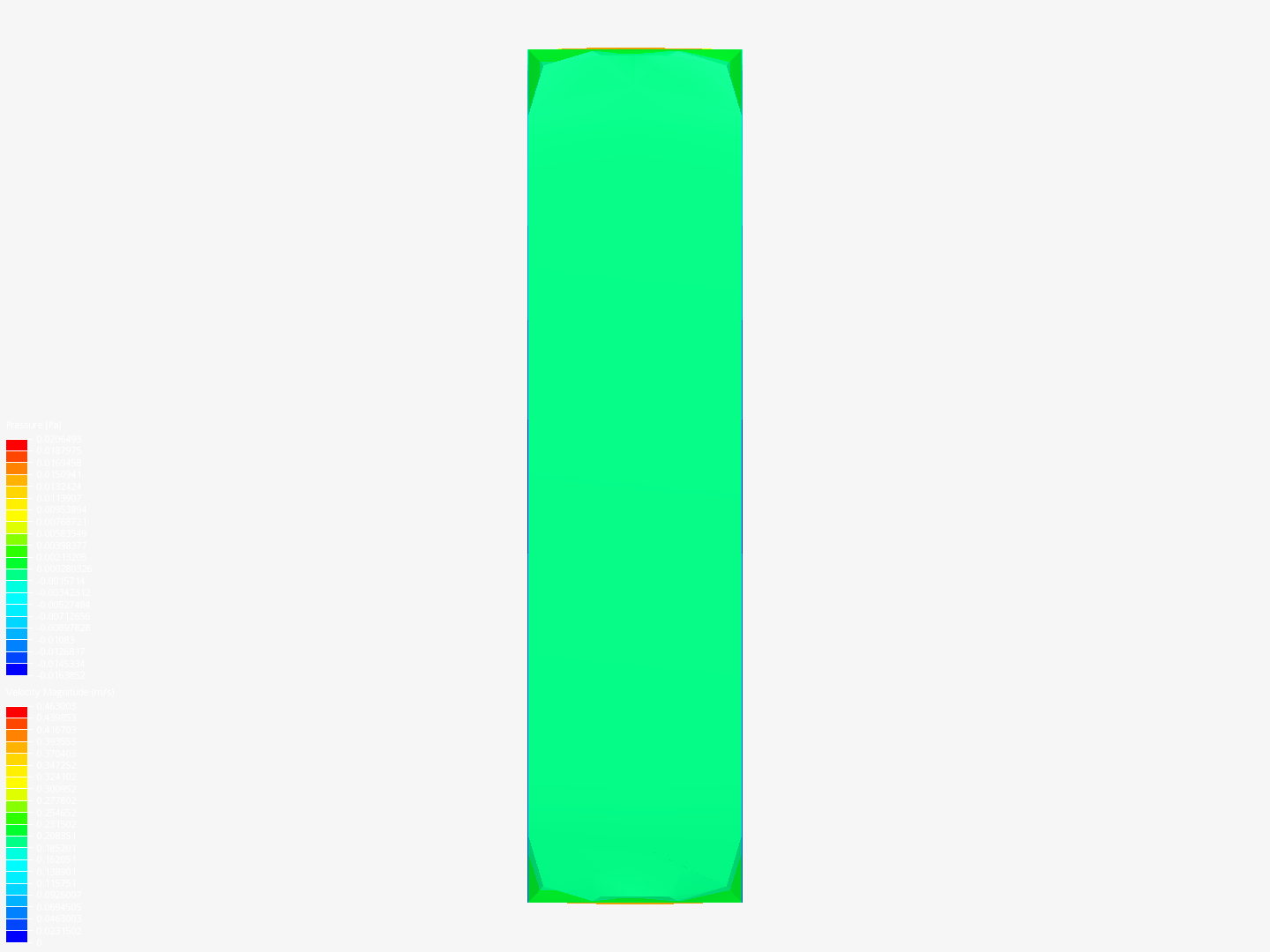 DN2-flow over step - RUN5 - Re 400 by jure_klarinet2 | SimScale