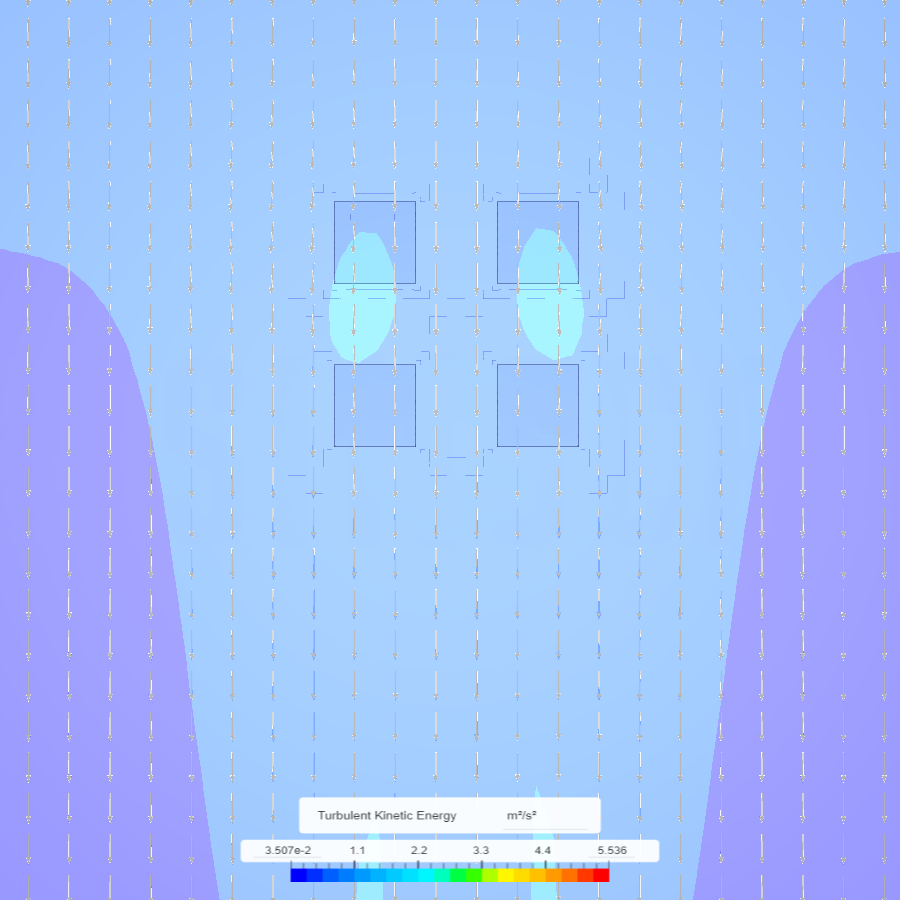 inclined roof by justfortwstudy | SimScale
