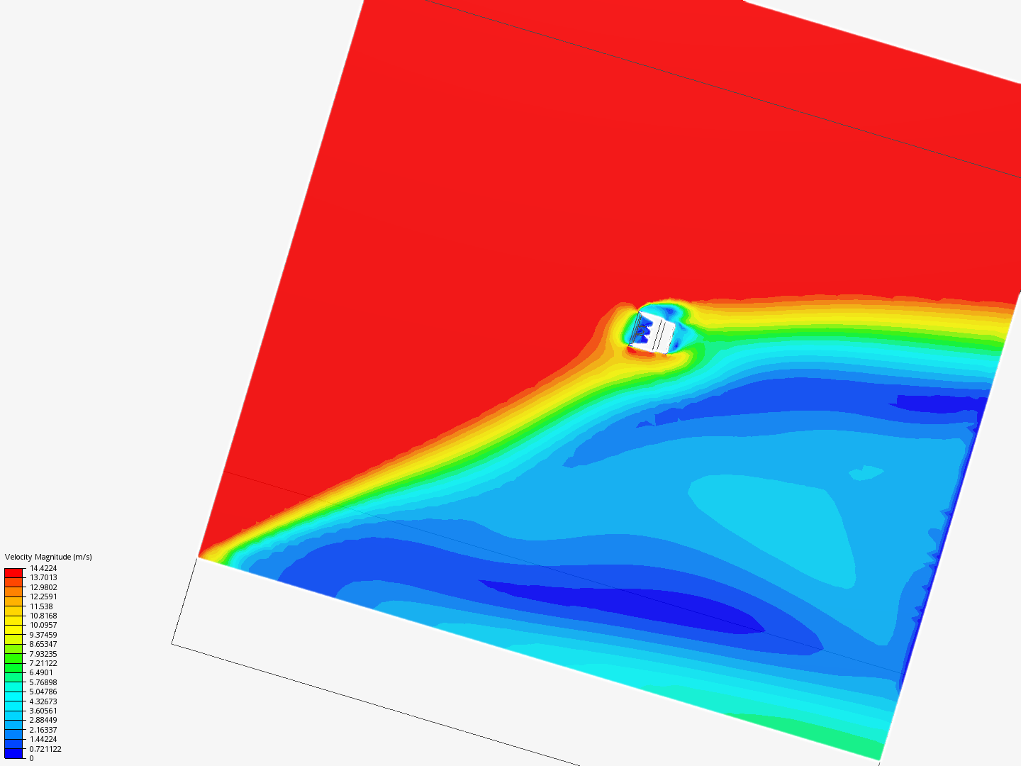 Incompressible flow model by jye53 | SimScale