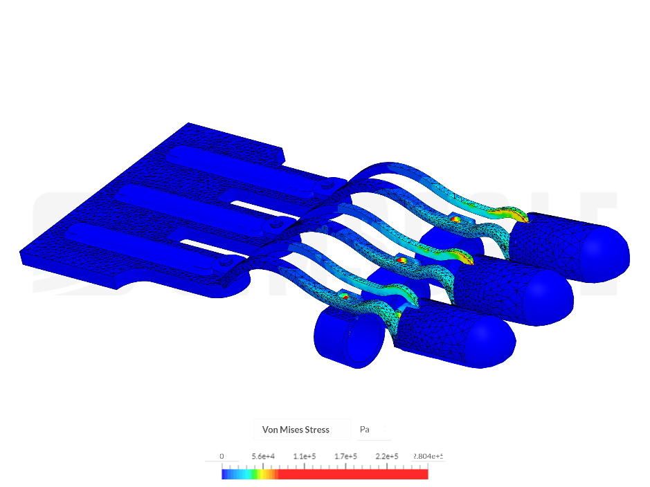 Mechanical Support Prosthesis by kafagyd | SimScale