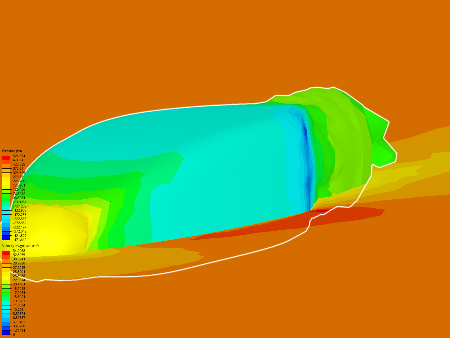 Flow visual by kaizarmerchantt | SimScale