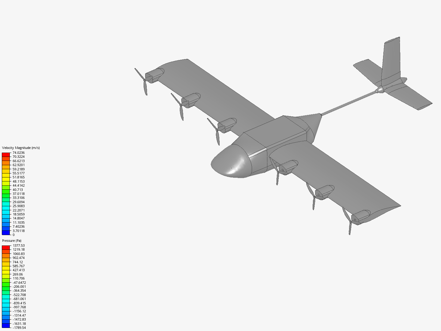 Distributed Propulsion - Copy by kareemhy77 | SimScale