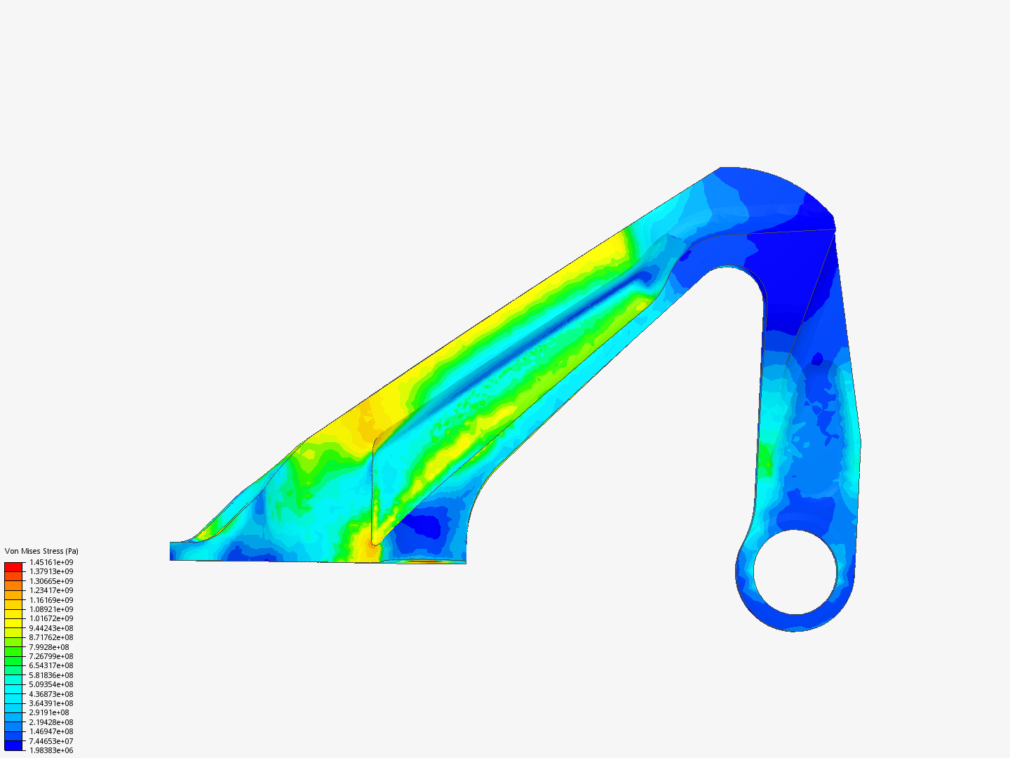 Plate 2: Nonlinear Analysis of Aircraft Engine Bearing Bracket ...