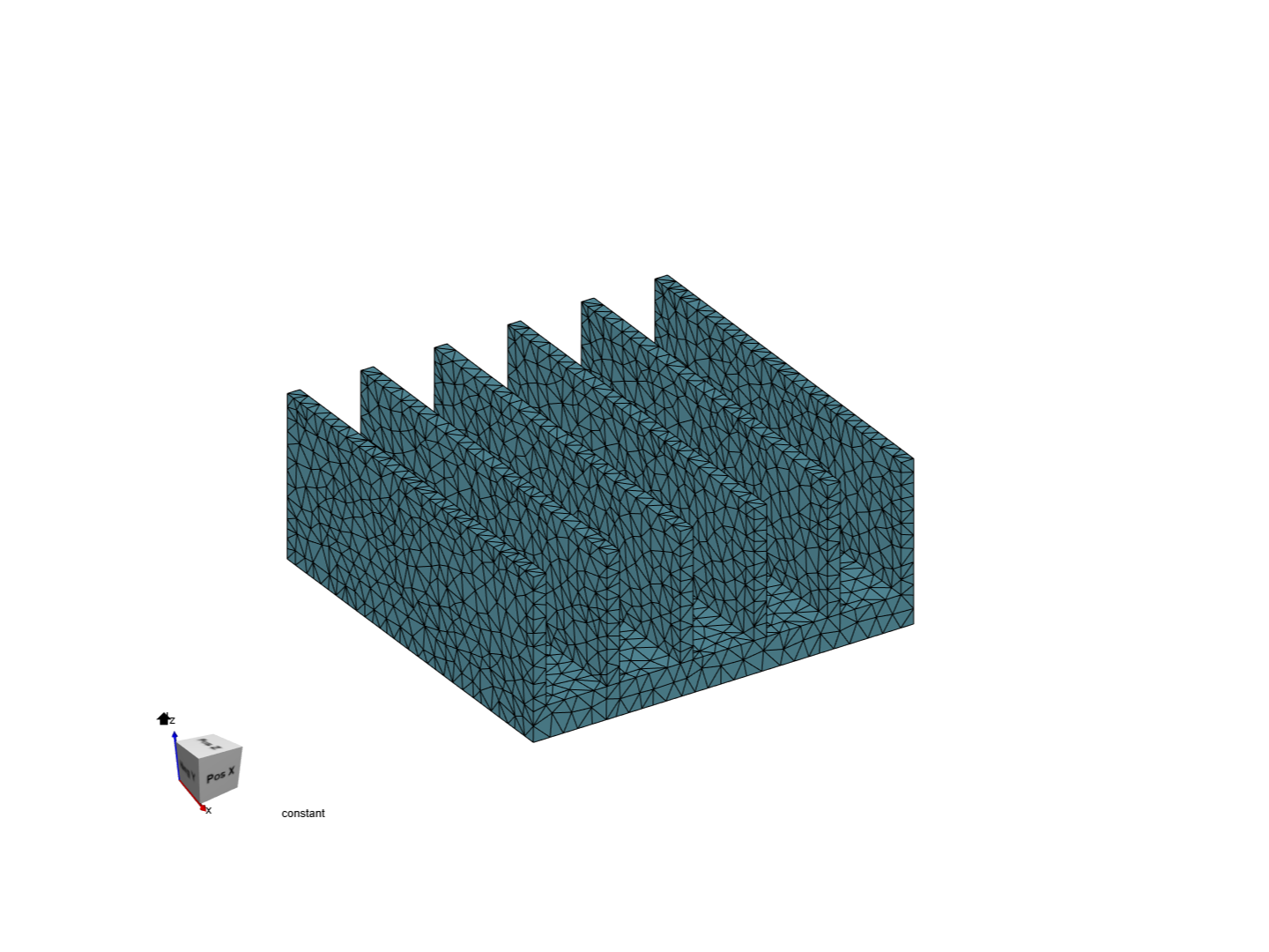 Heat Sink for CPU Camera by kchathuranga | SimScale