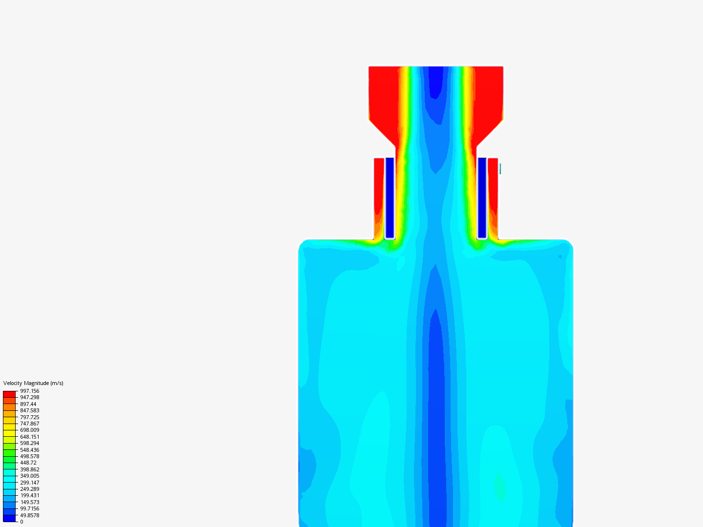 Coaxial Swirl Injector by kdunkel_vance | SimScale