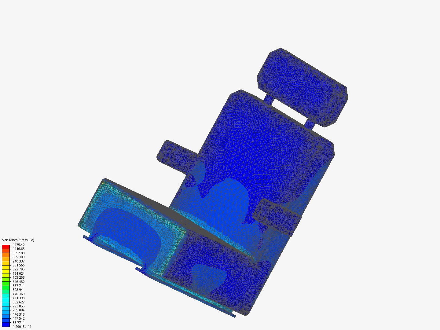 Pilot Chair FEA by kehen970 | SimScale