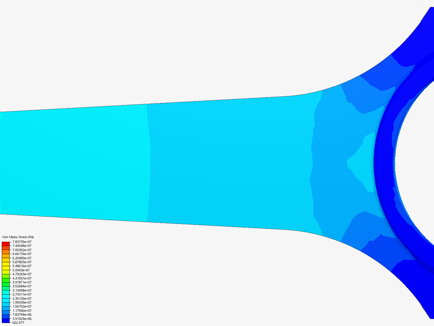 Tutorial 1: Connecting rod stress analysis by kendrick_allen | SimScale