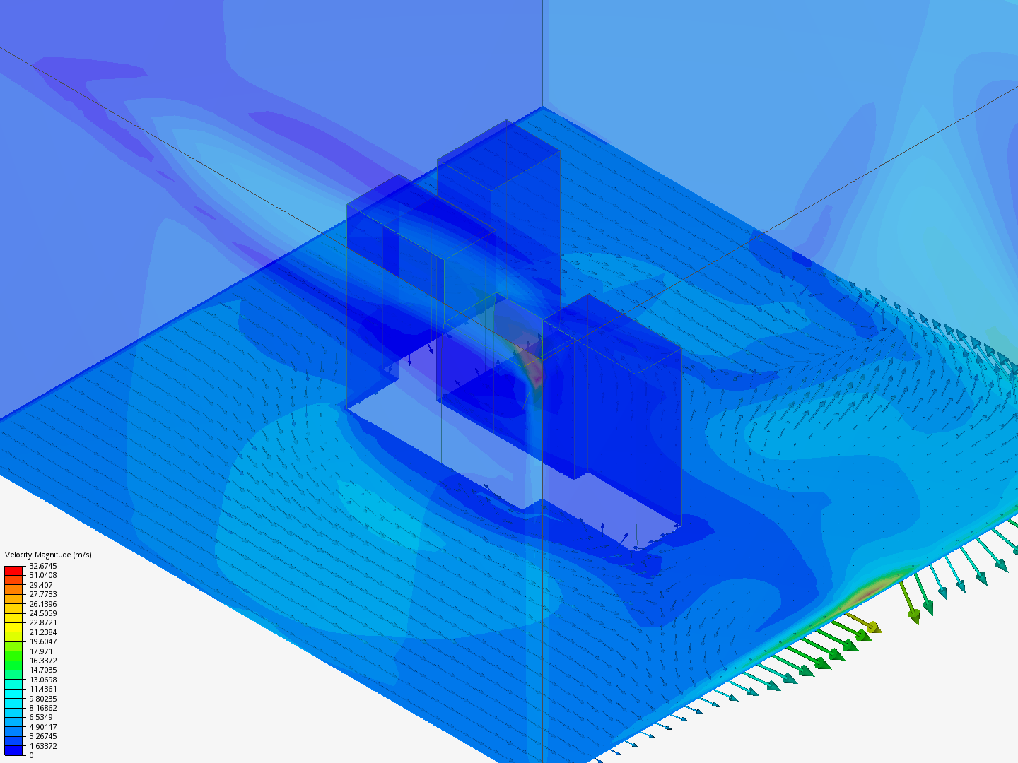 wind shadow by kgasudpf | SimScale