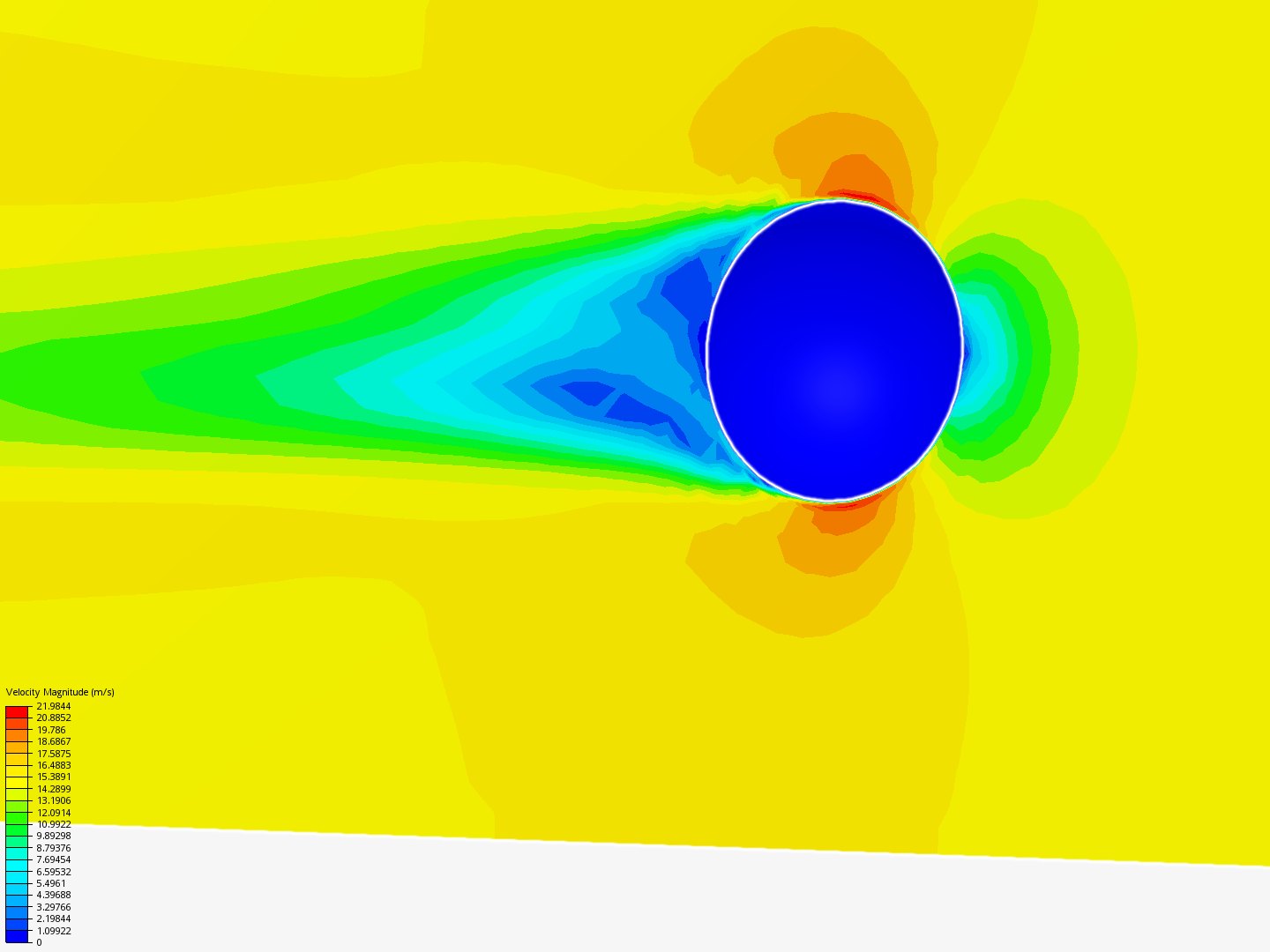sphere_laminar - Copy by khamblin | SimScale