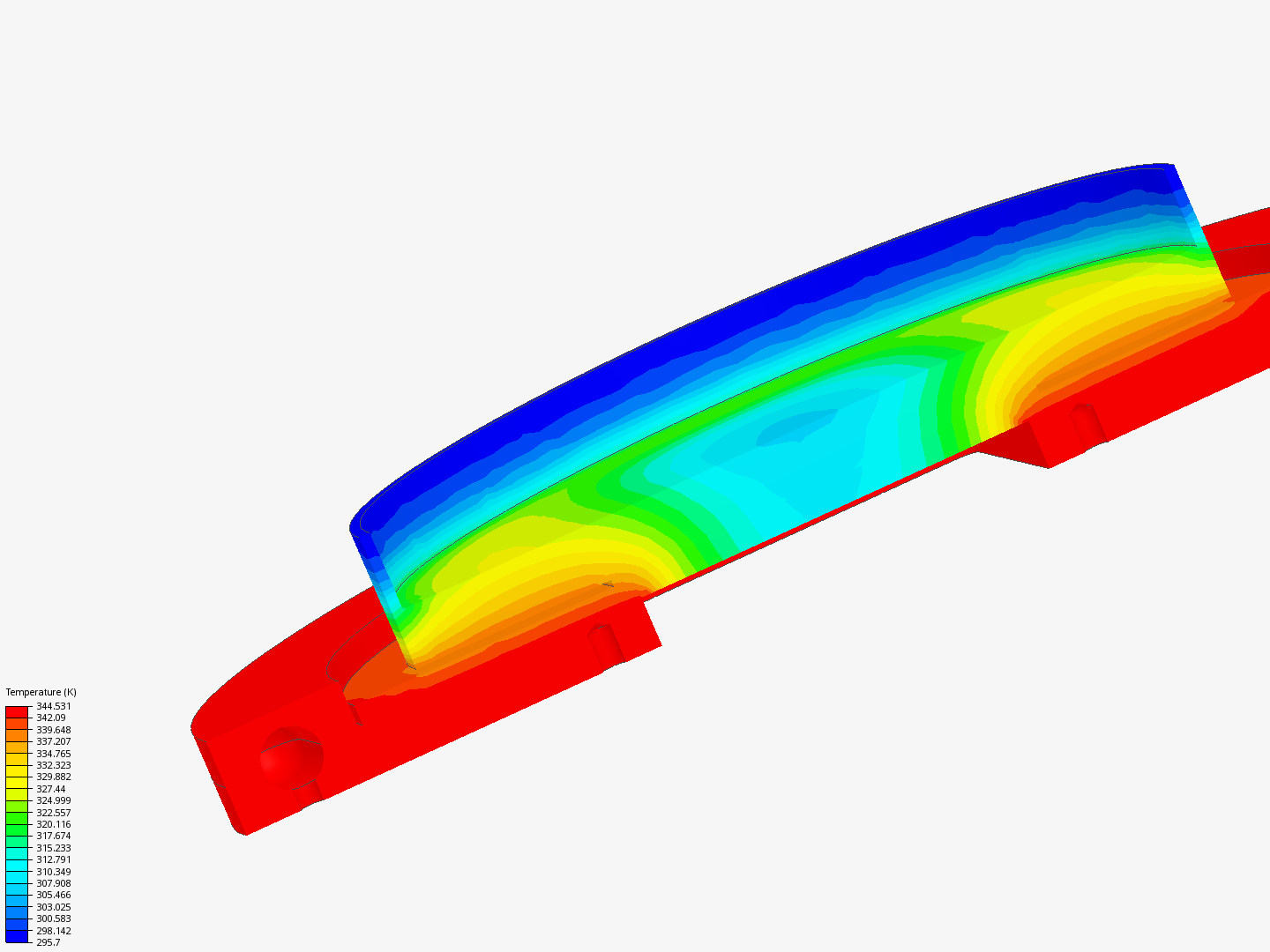 Heat chamber with dish by khjung1992 | SimScale