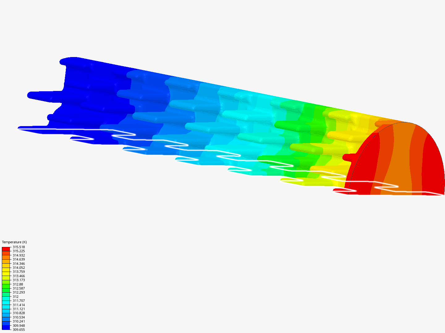 Side Draw Fins Rads by kkay | SimScale