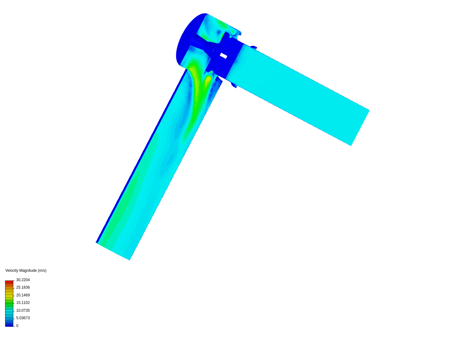 Tutorial Fluid Flow Through A Valve By Kmanideep Simscale
