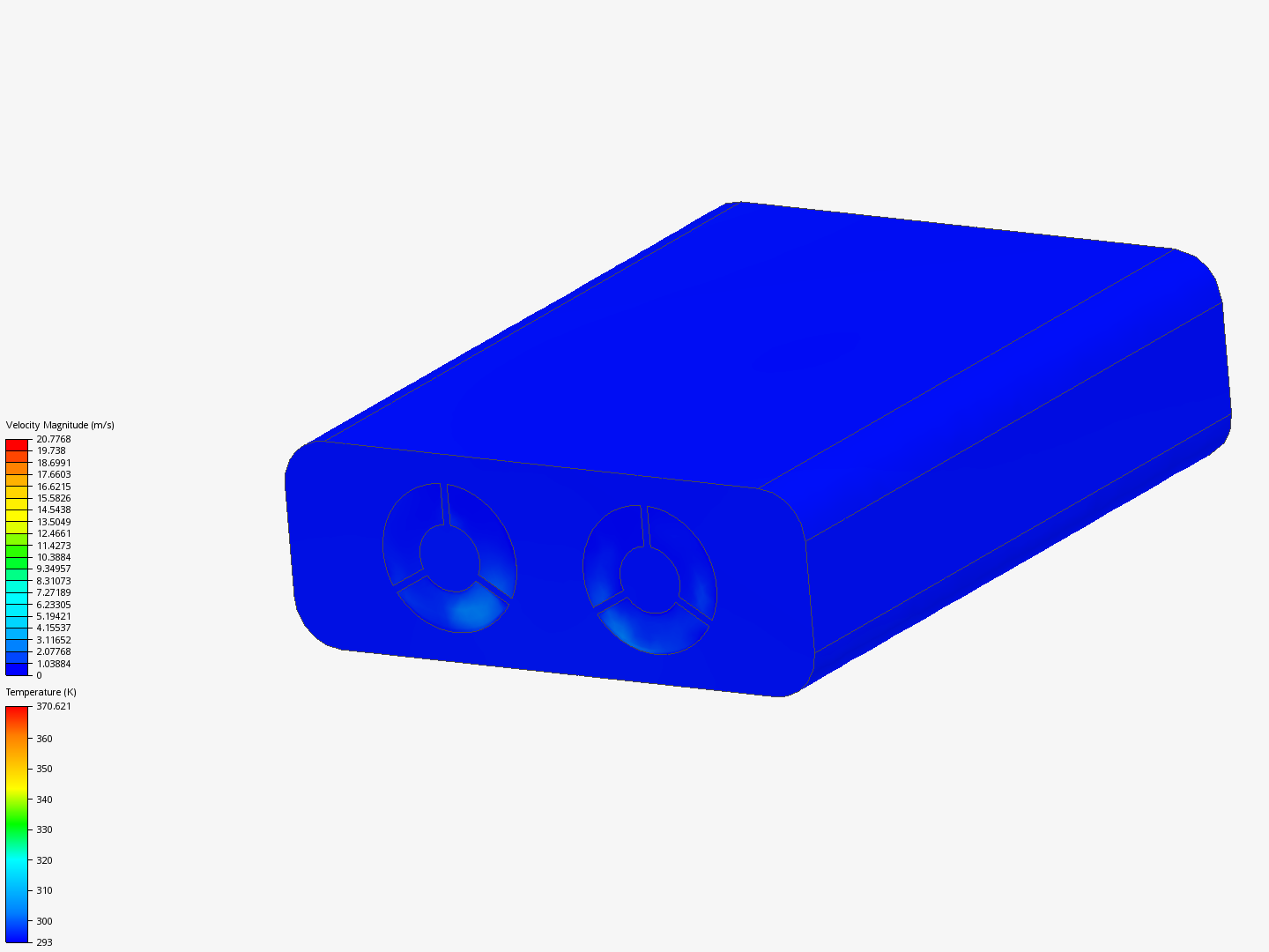 Advanced Tutorial: Thermal Management of an Electronics Box using CHT by kmasuda | SimScale