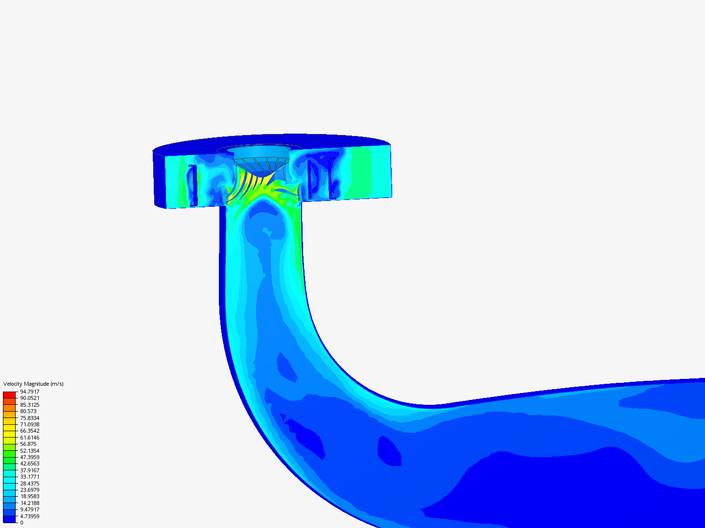 Tutorial: Fluid Flow Simulation Through a Water Turbine by koesyanip | SimScale