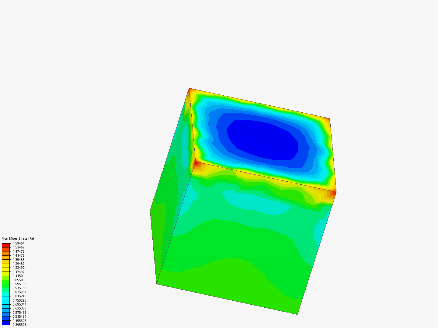 Cube-FEA by kool_kap33 | SimScale