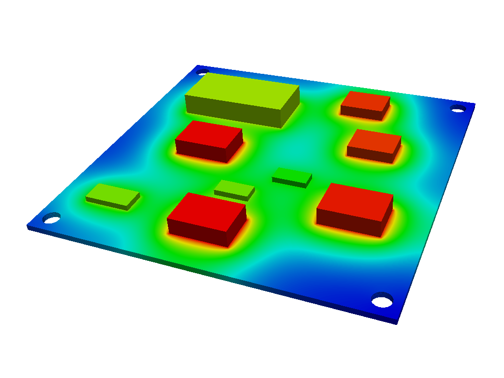 Thermal example by kpainter | SimScale