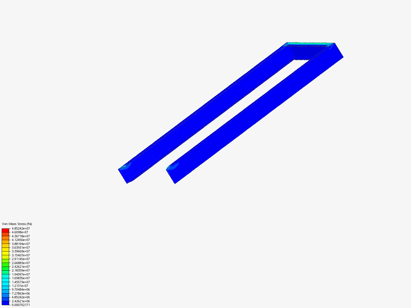 Base Frame Bending by ksawe | SimScale