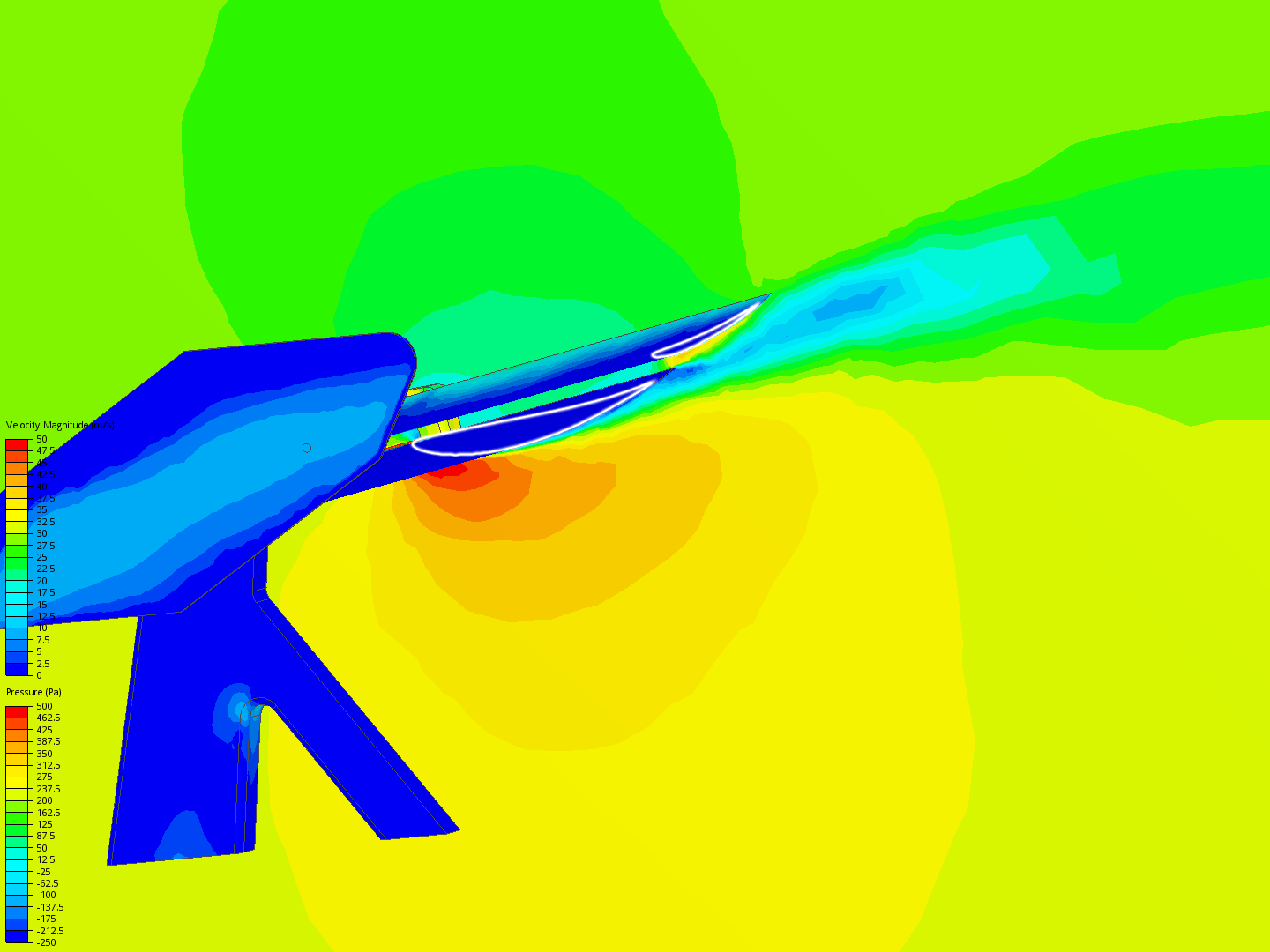 Dual Element rear wing by kyanghosh | SimScale