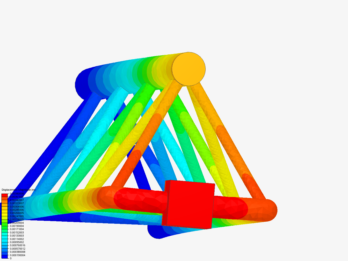 Tutorial - Linear static analysis of a crane by kyra_richardson | SimScale