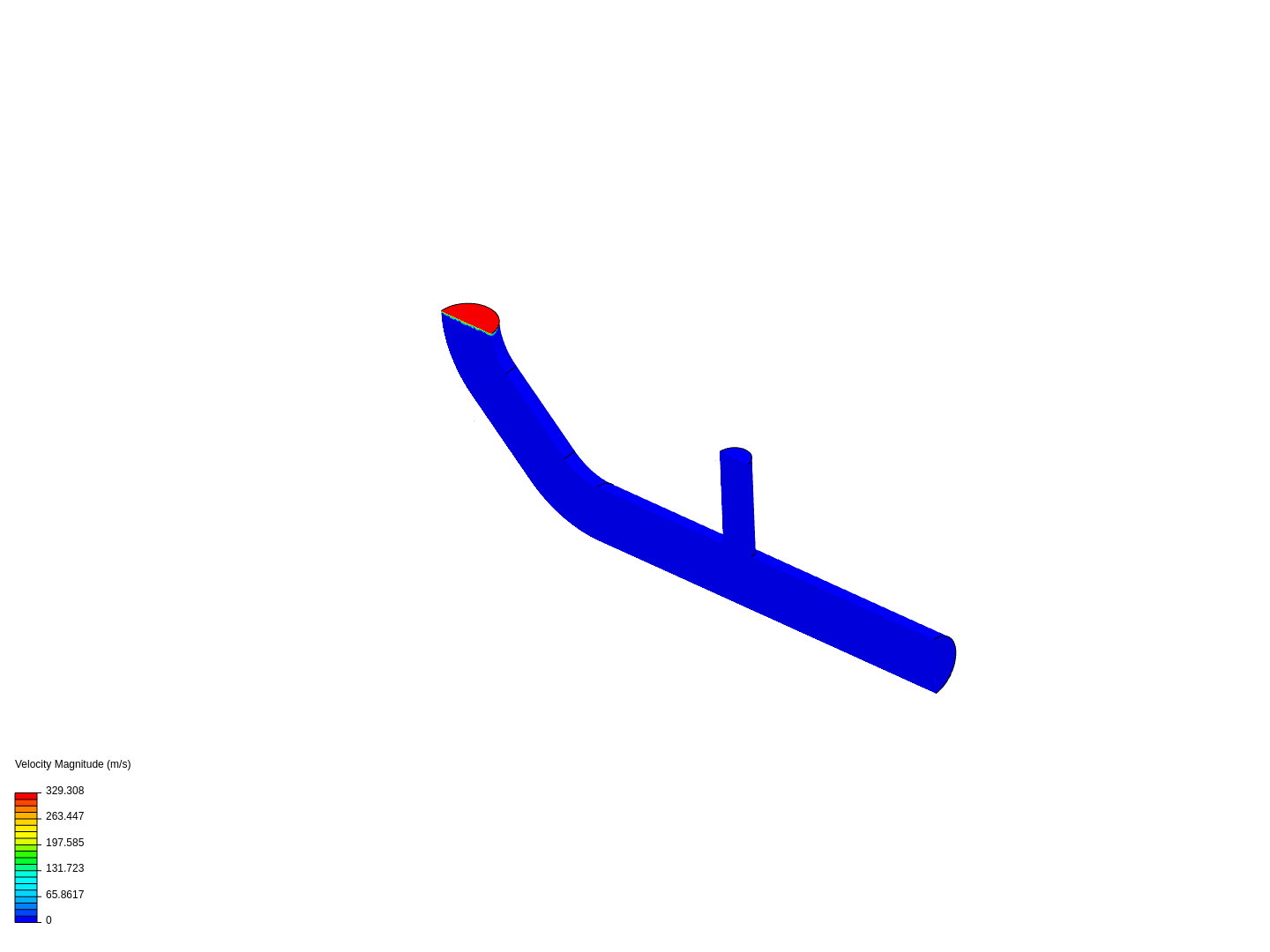 Tutorial 2: Pipe junction flow by labidesd | SimScale