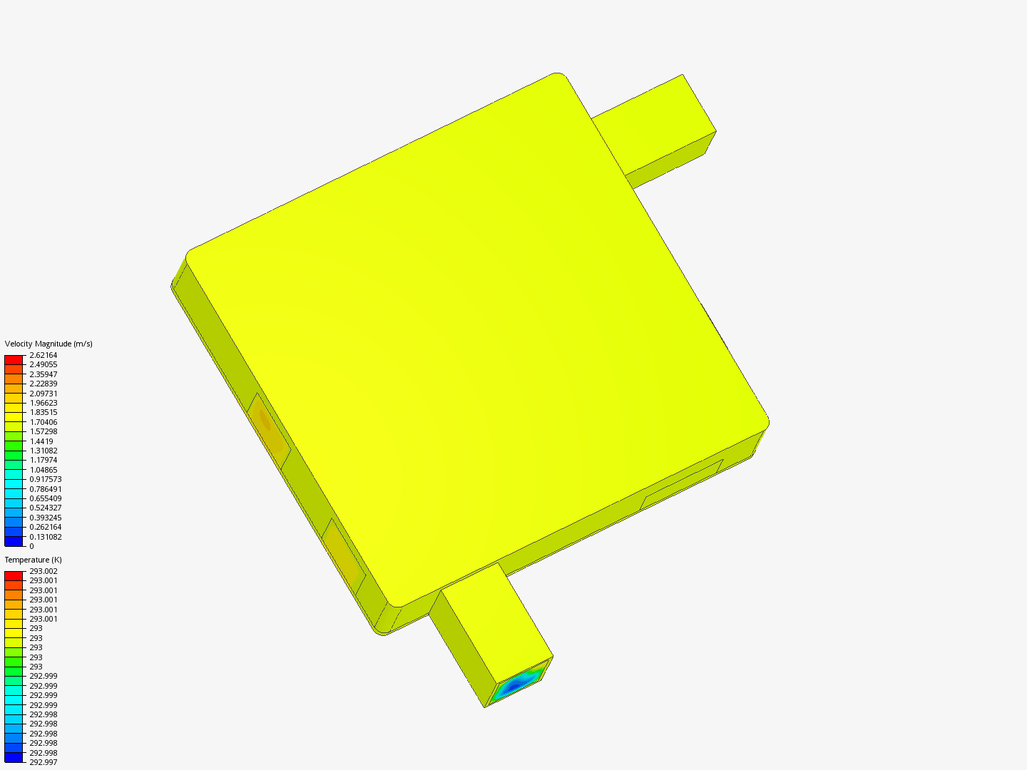CHT copied electronics box by lakshmoswal_ec | SimScale