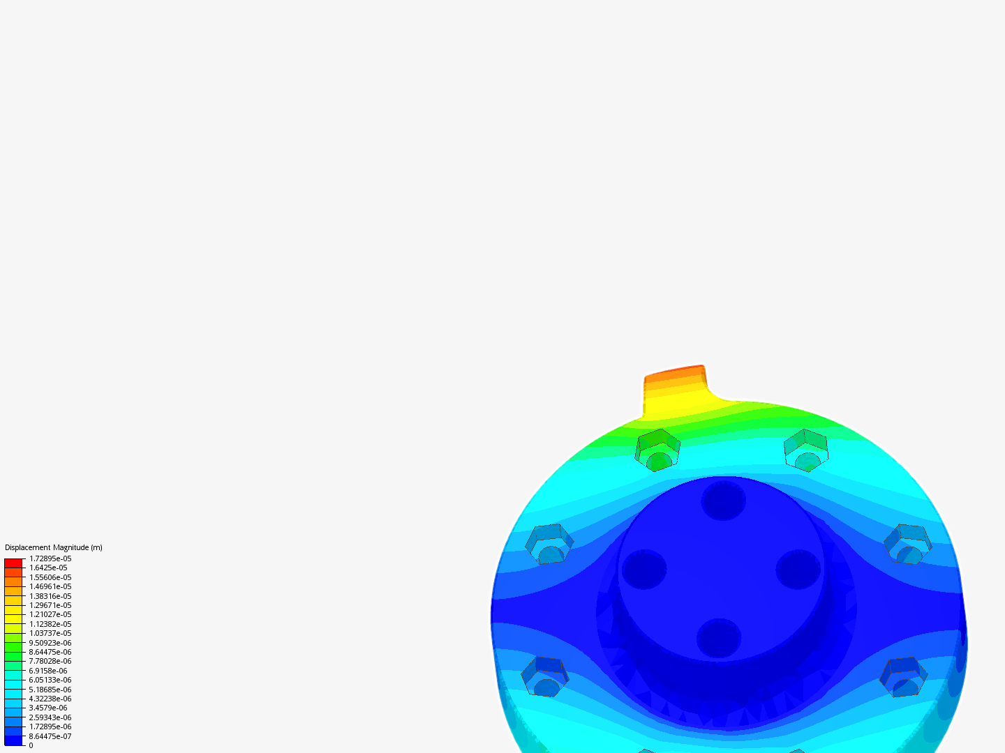 Mounting plate by landen58 | SimScale