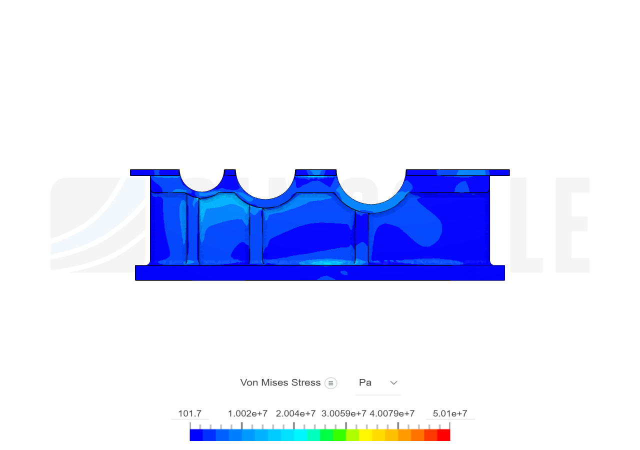 Static Bottom Housing FEA by laurendevine | SimScale