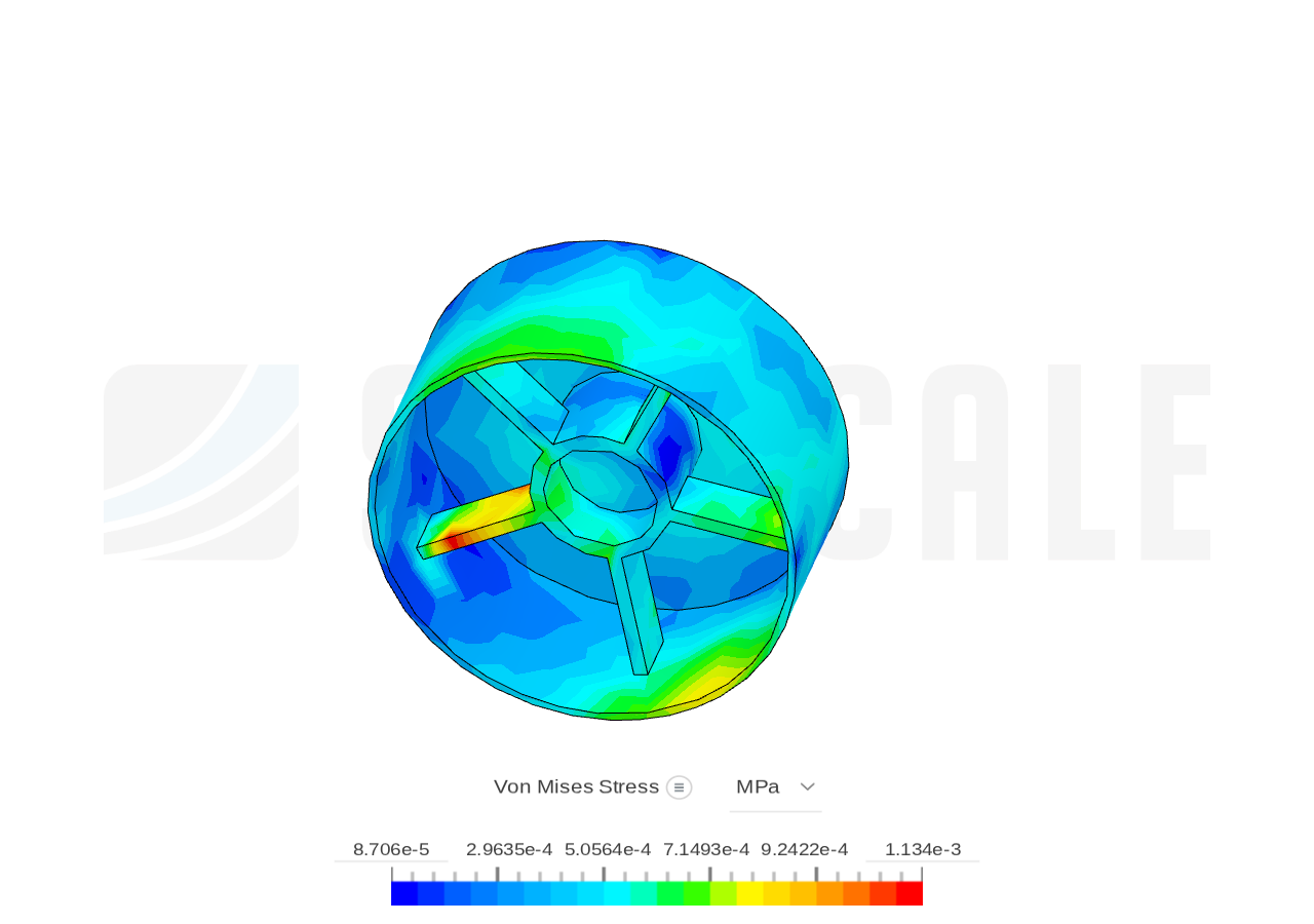Wheel test 2 by lazarA | SimScale...