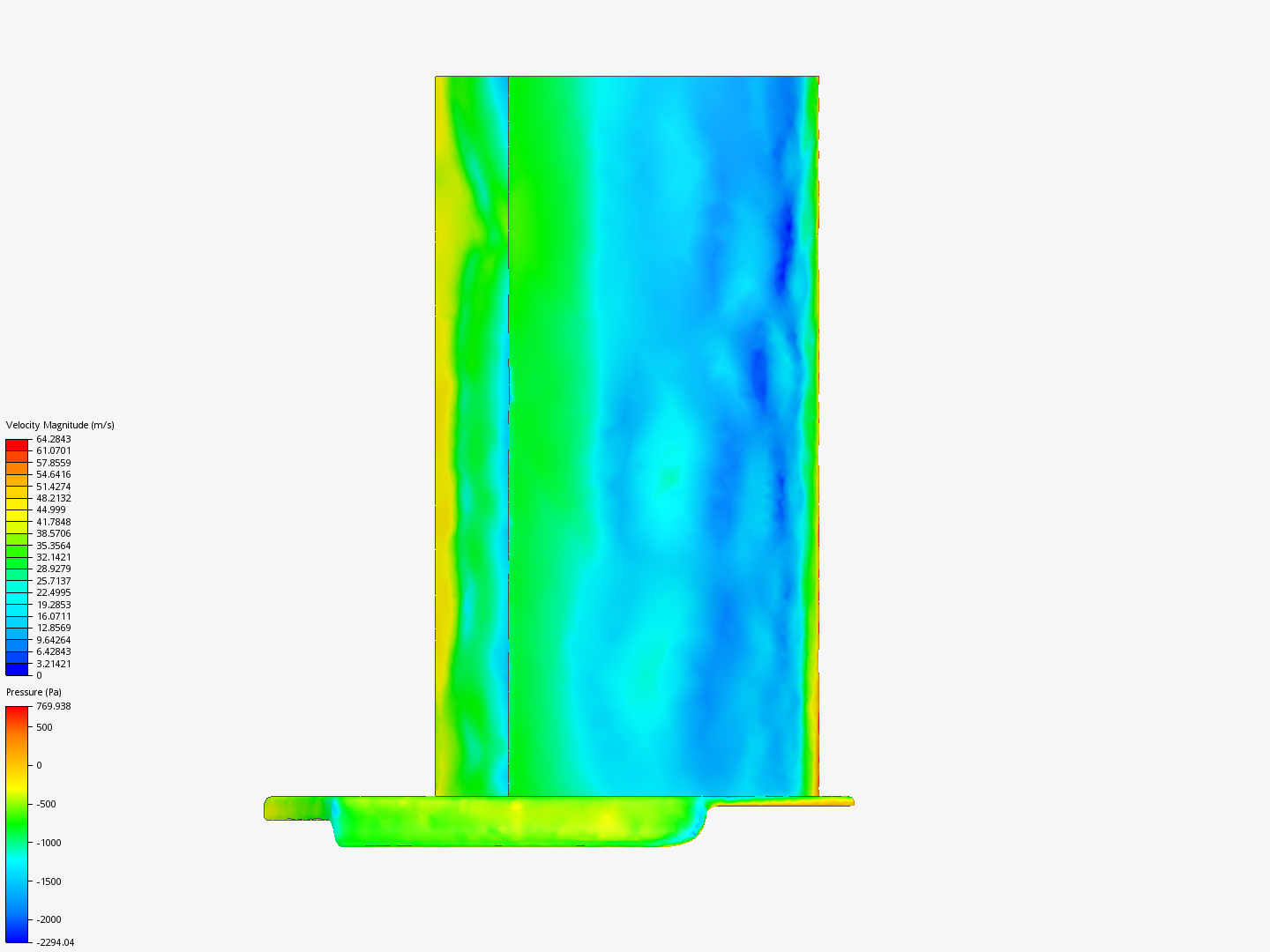 lmp2 rear wing by lbertramss | SimScale