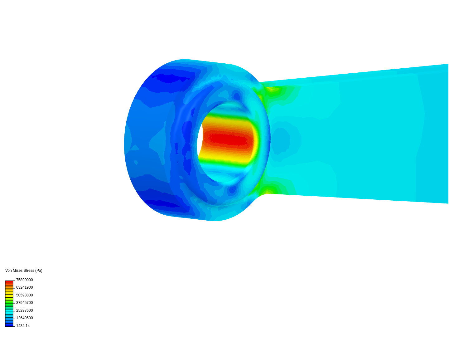 Tutorial 1: Connecting rod stress analysis by lbocksberger | SimScale