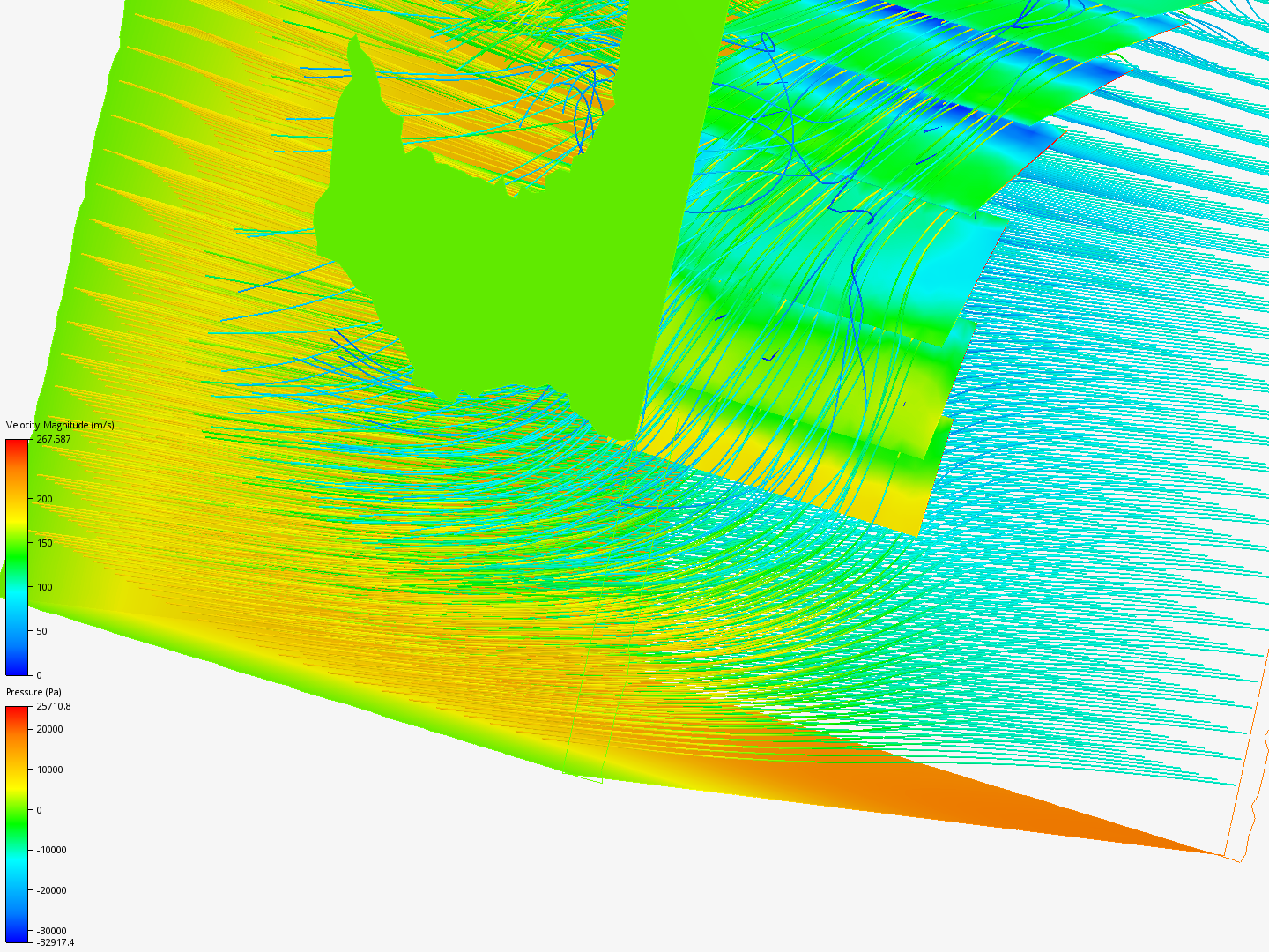 multi-element wing test by lcoffman | SimScale