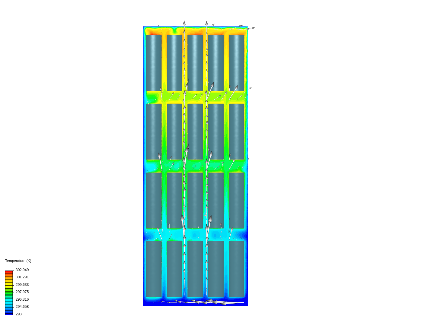 Temperature vs Height and Radius by lde_villiers | SimScale