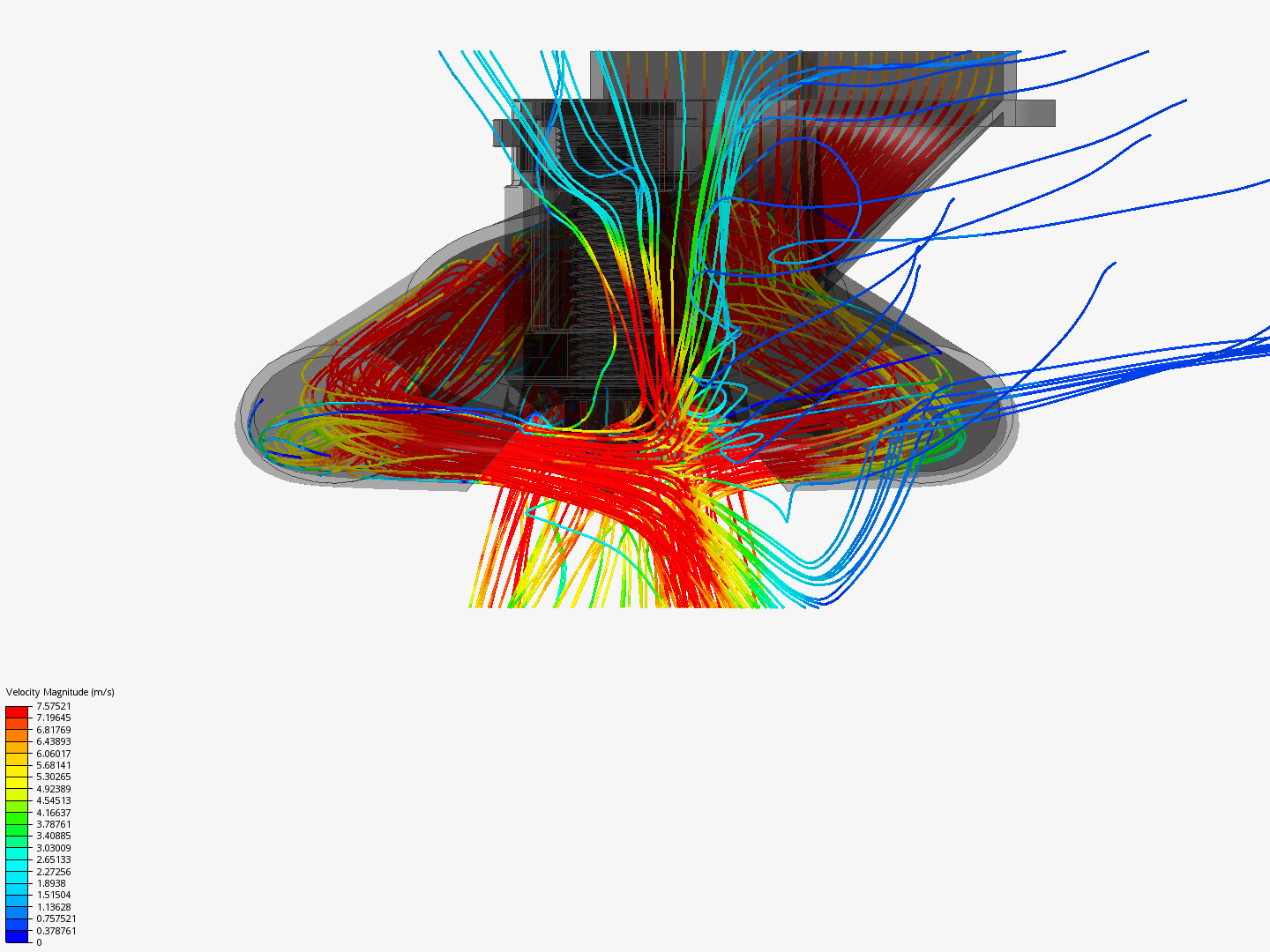 fan duct by ldeed | SimScale