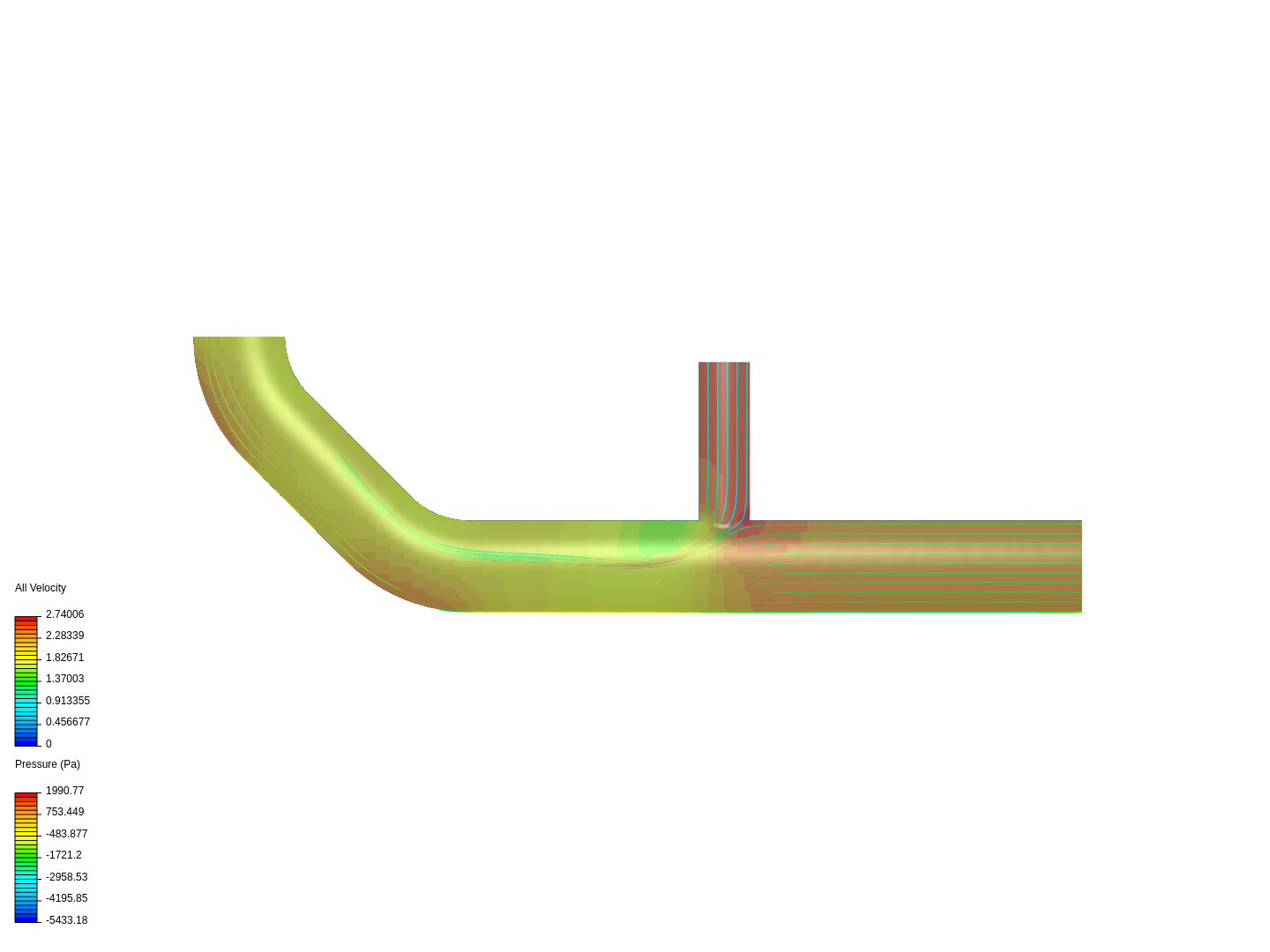 Tutorial 2: Pipe junction flow by leendert | SimScale