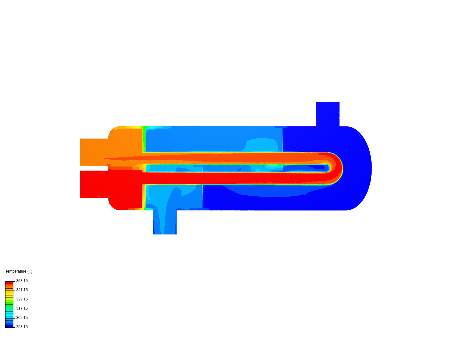heat exchanger bonnet by lfatima | SimScale