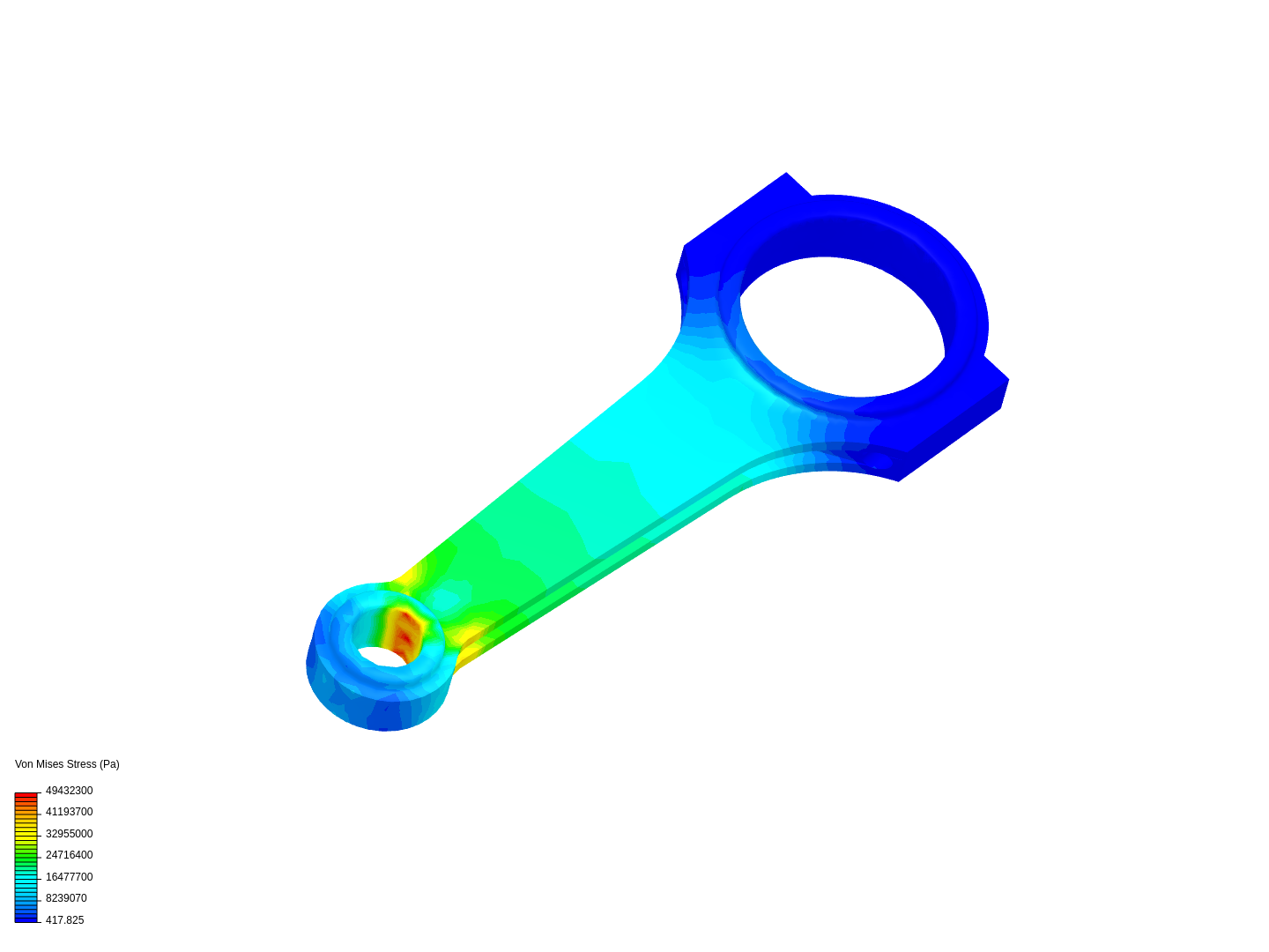 Tutorial-01: Connecting rod stress analysis by lgx_ambiental | SimScale