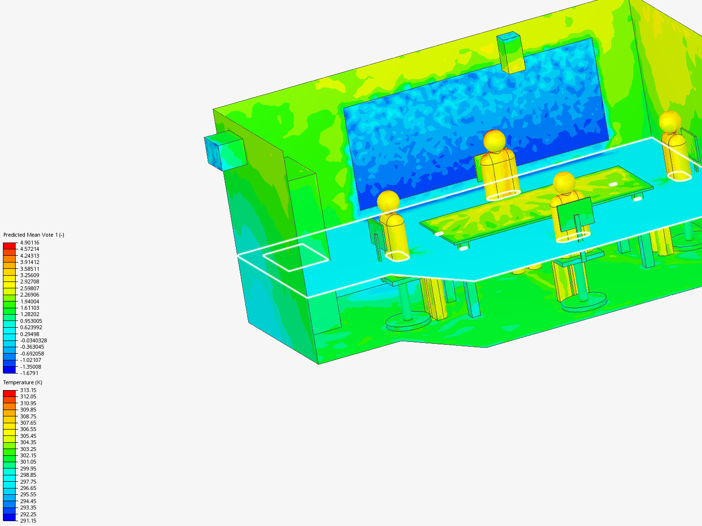 Meeting Room Thermal Comfort Analysis by lgyurova | SimScale